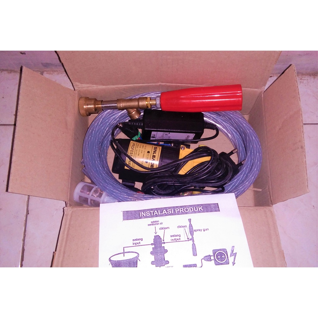 Jual Alat Pompa Air Listrik / Alat Cuci Steam Motor dan Mobil / Spray ...