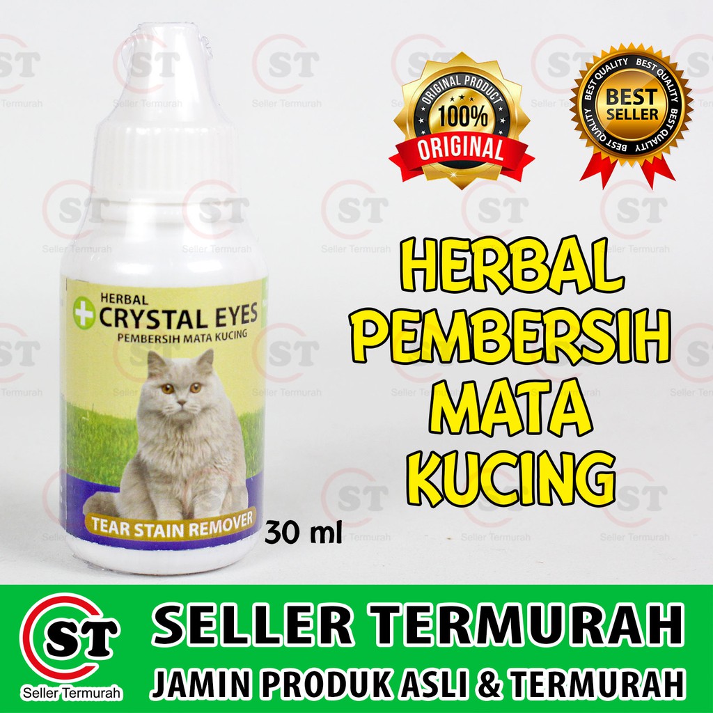 Jual Obat Tetes Mata Kucing Crystal Eyes Obat Tetes Anti Belek Kotoran ...
