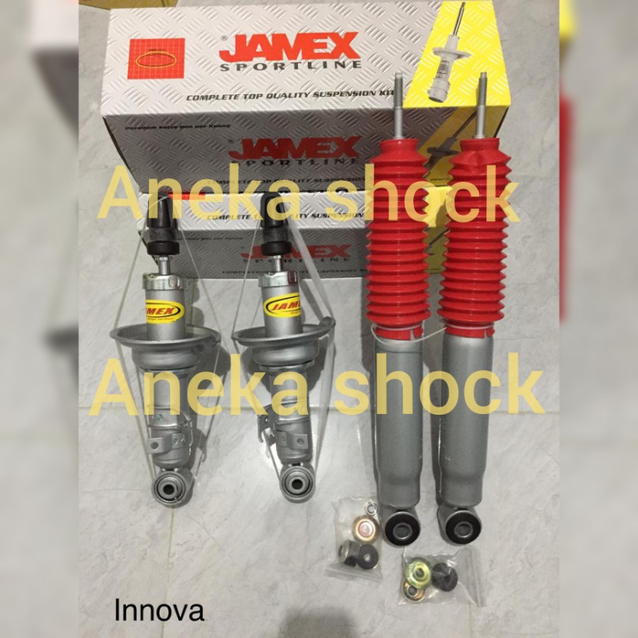 Jual SHOCK BREAKER MERK JAMEX TOYOTA INNOVA REBORN DEPAN BELAKANG 4pcs ...