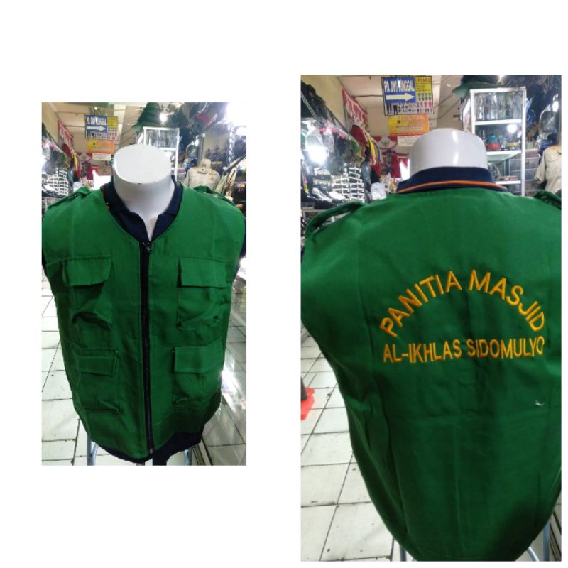 Jual rompi panitia masjid oblong | Shopee Indonesia