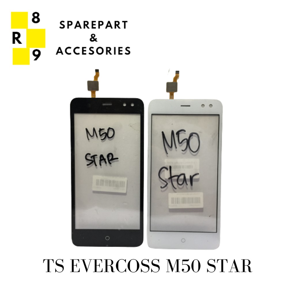 Jual TS TOUCHSCREEN EVERCOSS M50 STAR PUTIH / HITAM | Shopee Indonesia
