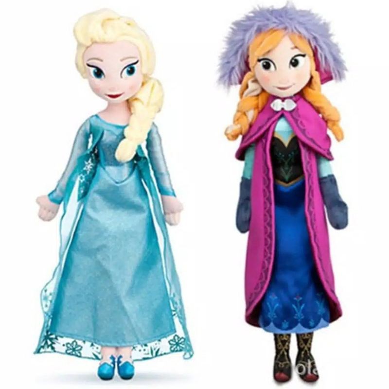 Jual Boneka Elsa Anna Frozen /Mainan Bayi & Anak /Kado Ulang Tahun ...