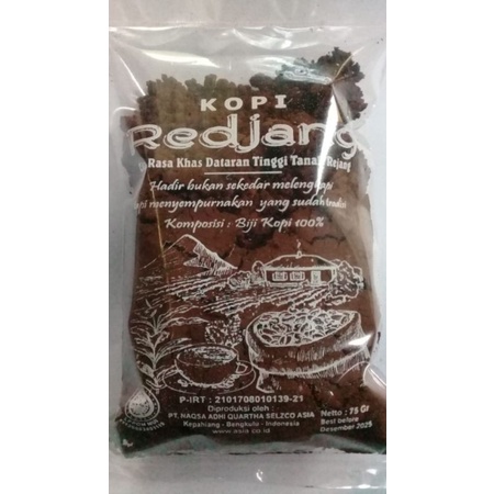 Jual Kopi Redjang 75 gr | Shopee Indonesia