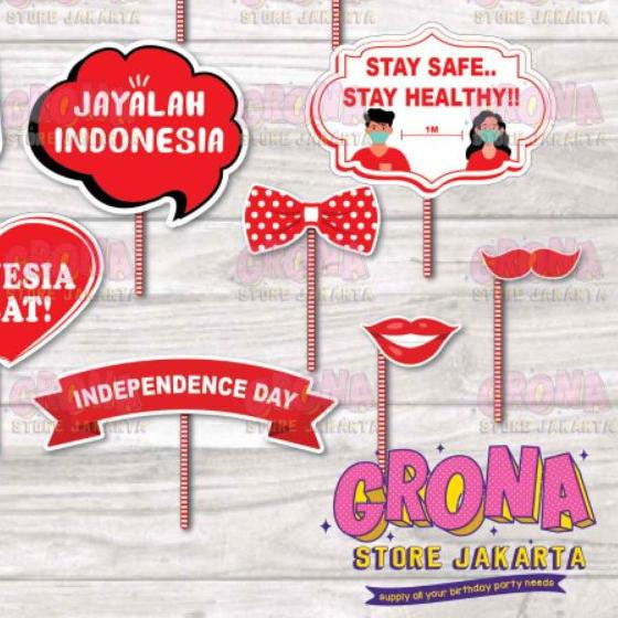 Jual Photobooth Dirgahayu RI / 17 Agustus / Photo Props KEMERDEKAAN ...