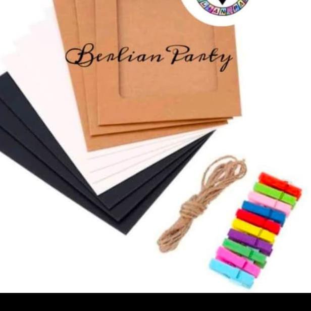 Jual Frame foto gantung / Bingkai foto gantung / wooden clip foto frame ... Jual Frame foto gantung / Bingkai foto gantung / wooden clip foto frame ...