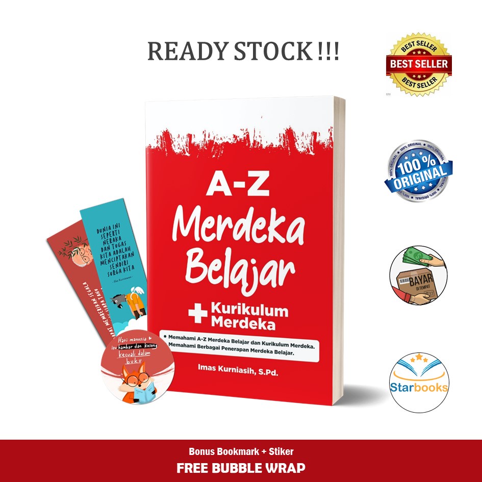 Jual Buku A-Z Merdeka Belajar + Kurikulum Merdeka - Kata Pena | Shopee ...