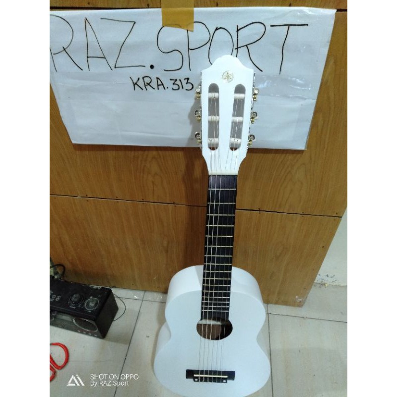 Jual Alat musik Gitar LELE senar 6 nilon murah bonus pick | Shopee ...