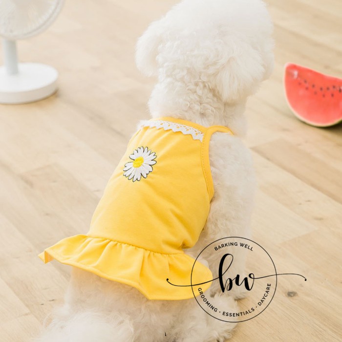 Jual Baju Anjing Kucing - Hana Dog Cat Dress Gaun Anjing Kucing Kaos Anjing | Shopee Indonesia