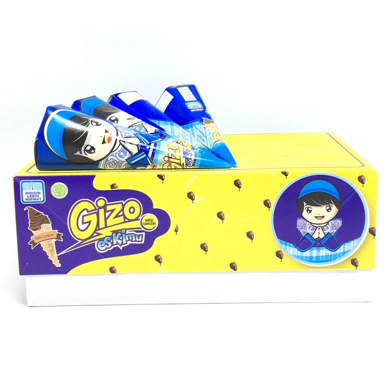 Jual Gizo Eskimu Wafer isi Krim 1Box isi 20 pcs | Shopee Indonesia