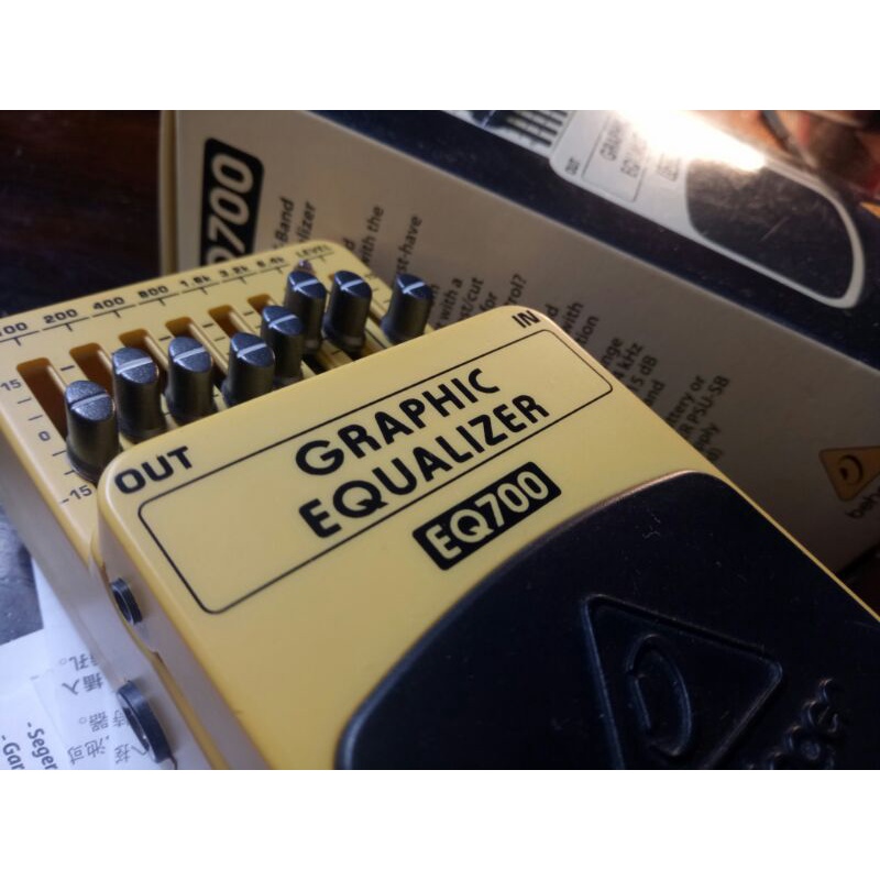 Jual [SOLD] Efek Gitar Behringer Graphic Equalizer EQ700 | Shopee Indonesia