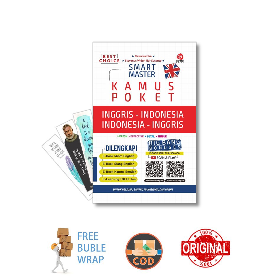 Jual Buku Smart Master Kamus Poket (Ing-Indo Indo-Ing) (Scritto Books) | Shopee Indonesia