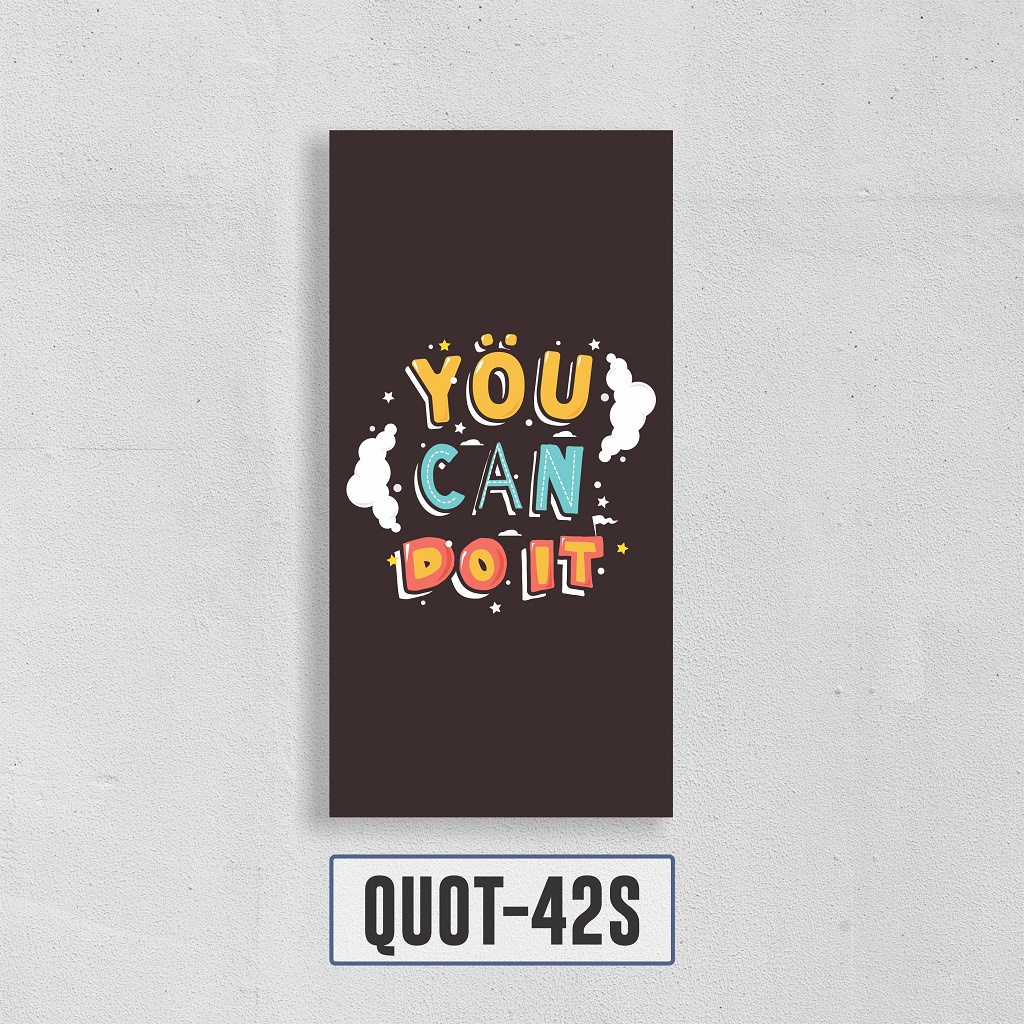 Jual Stiker dinding quote kata motivasi hidup unik untuk hadiah ualang ...