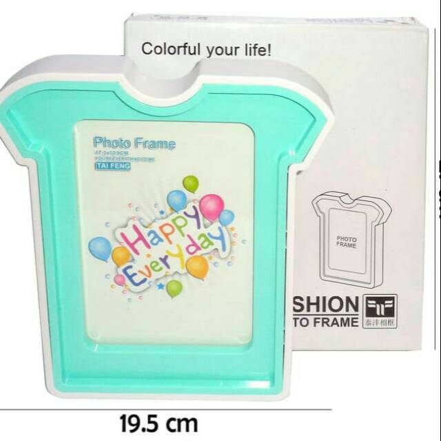 Jual Bingkai foto / frame dua sisi / side bentuk baju fancy ( tf6621 ...