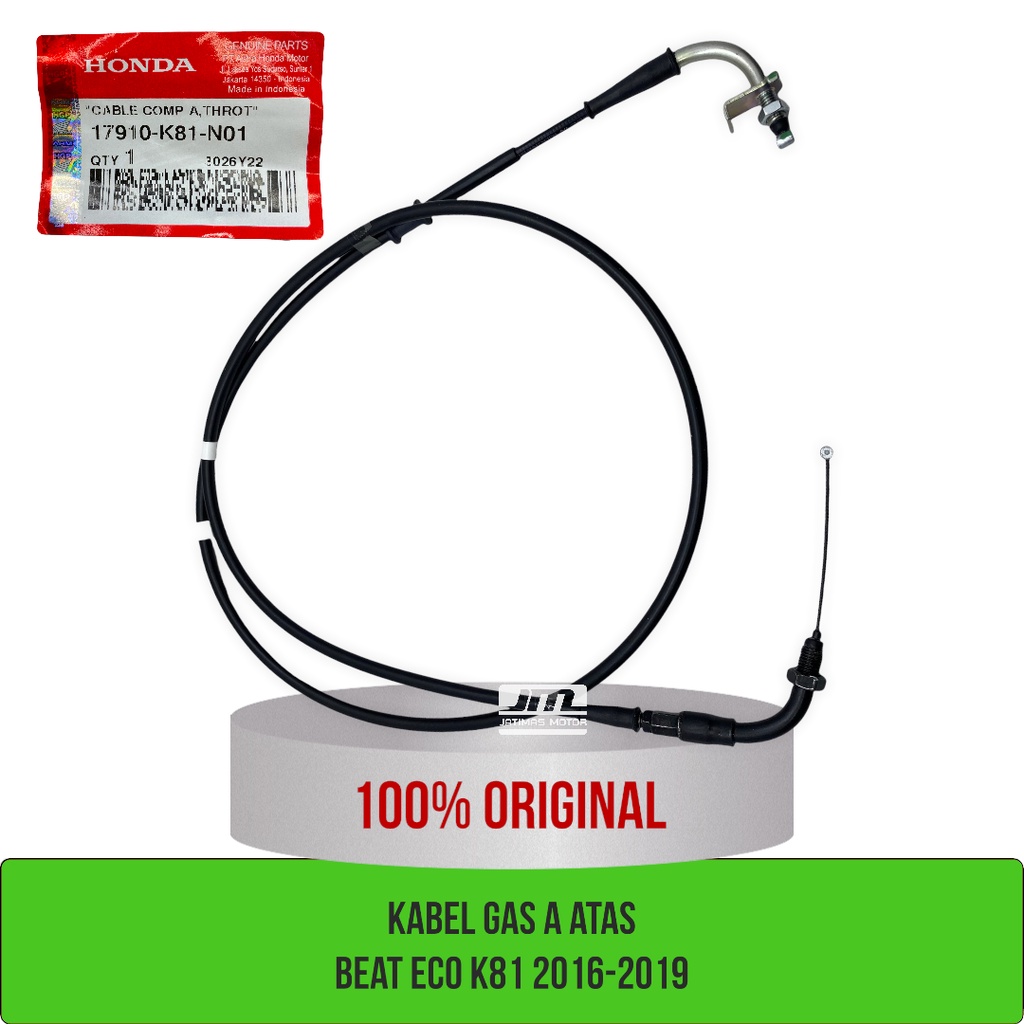 Jual Kabel gas A atas beat eco K81 2016-2019 17910-K81-N01 | Shopee ...