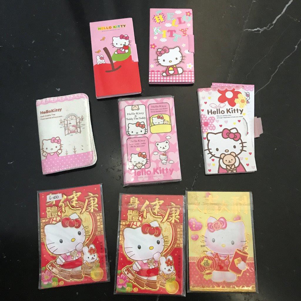 Jual Kartu angpao hello kitty buku notes hello kitty post it buku kartu ...