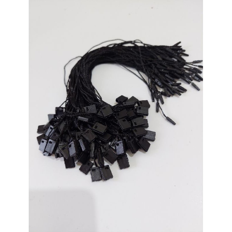 Jual tali label baju nilon / tali gantungan label / tali hangtag nilon ...