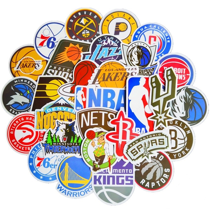 Jual Nba Team Logo Sticker Pack (53pcs) | Shopee Indonesia