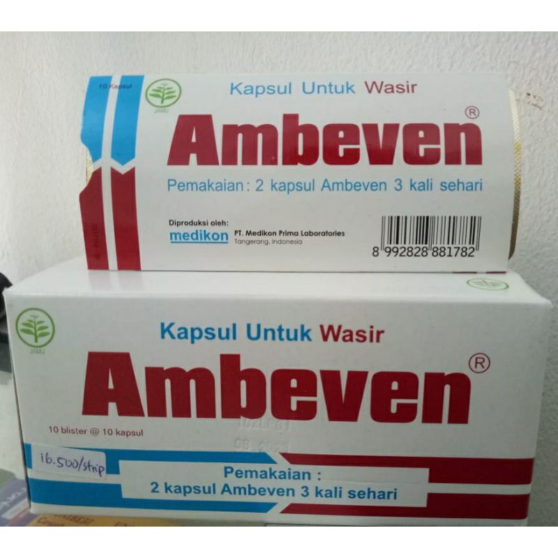 Jual AMBEVEN (KAPSUL UNTUK WASIR) | Shopee Indonesia