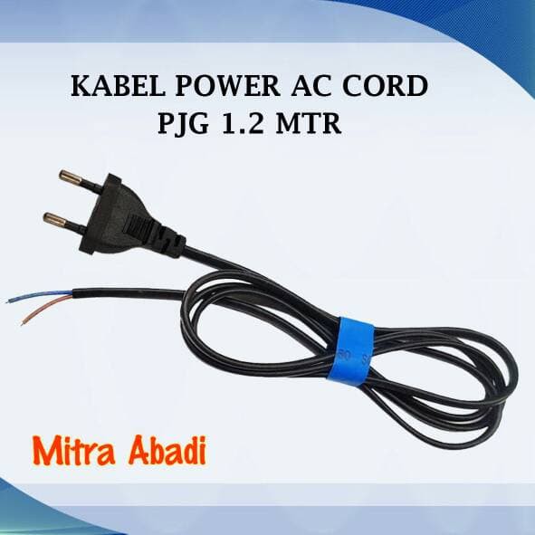 Jual Kabel Power AC Cord Panjang 1,2 Meter | Shopee Indonesia