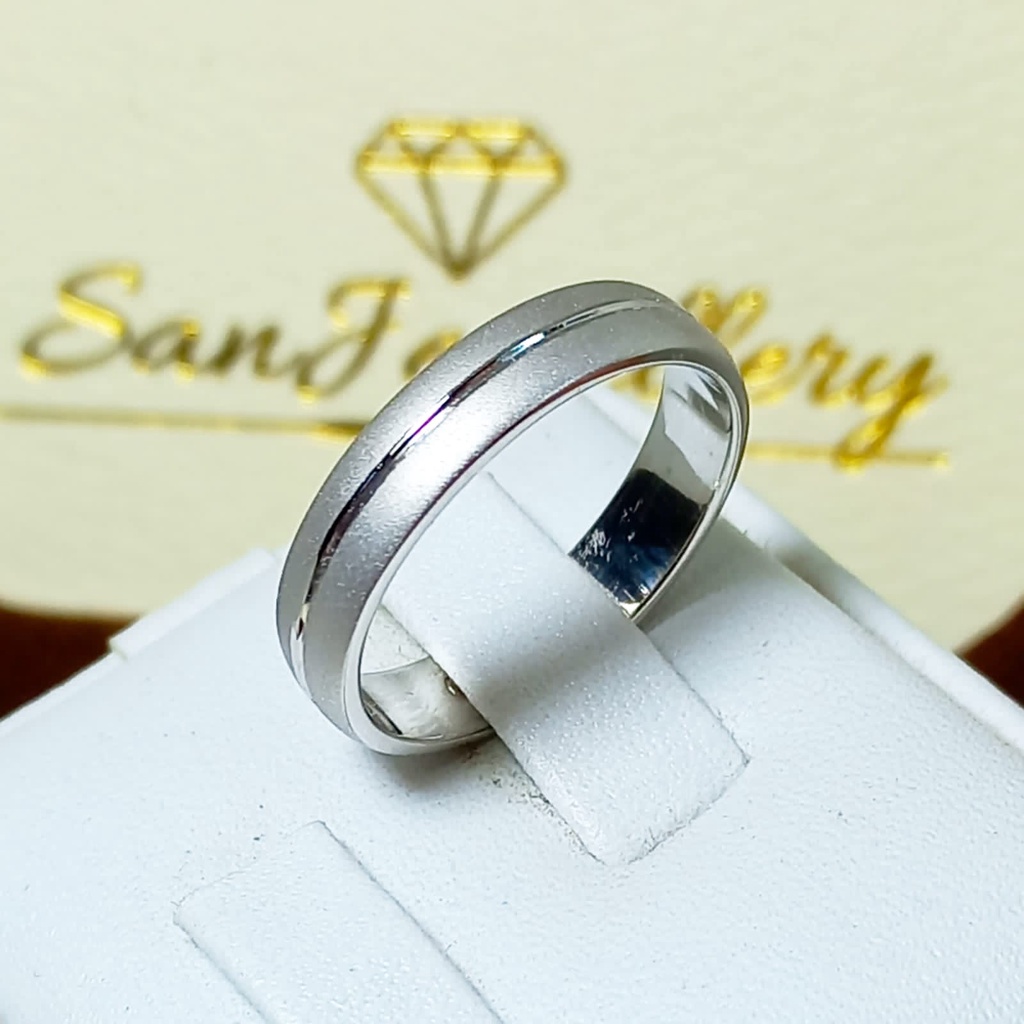 Jual [P43] Cincin Pria Nikah Tunangan Kawin – Pilihan Palladium ...