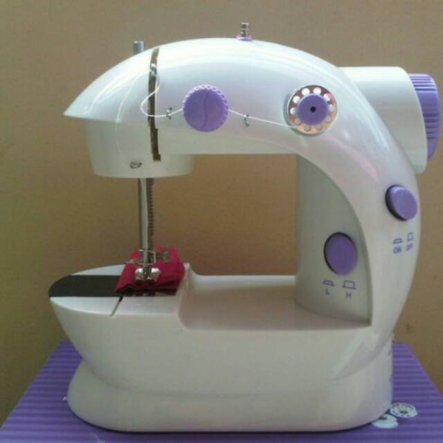 Jual Mesin Jahit Mini SM-202A / Mini Sewing Machine | Shopee Indonesia