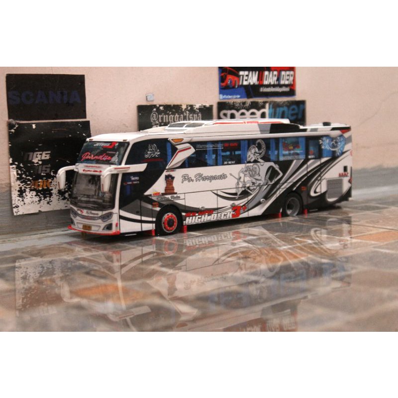Jual PAPERCRAFT BUS SKALA 1:50 PO.HARYANTO PARADISE | Shopee Indonesia