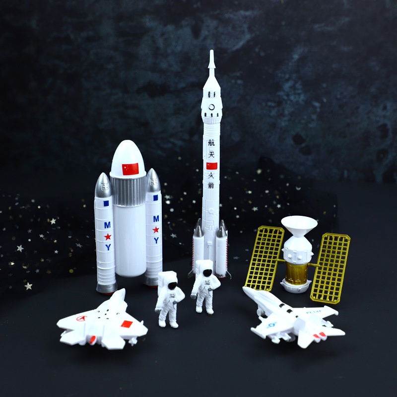 Jual Topper Cake Luar Angkasa roket rocket Astronot Astronout Space ...