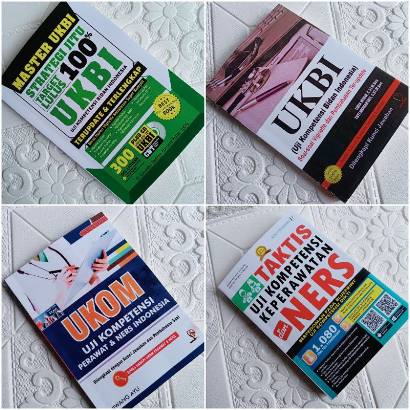 Jual Master UKBI, Uji Kompetensi Bidan Indonesia, UKOM, Taktis Uji Kompetensi Keperawatan & NERS ...
