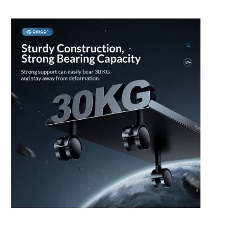 Jual Computer Host mainframe Bracket Orico secc steel with Wheel Cpb5 ...