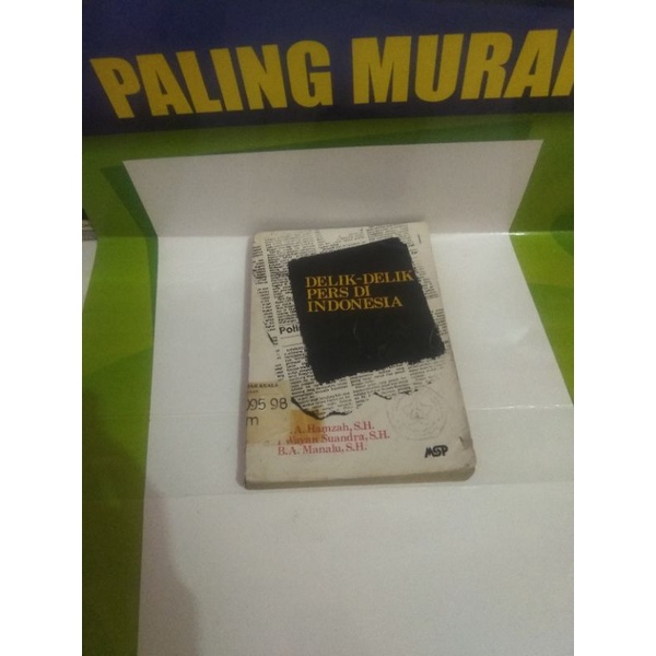 Jual Buku Delik Delik pers di Indonesia | Shopee Indonesia