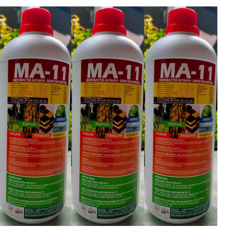Jual Promo! Prebiotik Pengurai Terbaik dan Tercepat -- Microbacter Alfaafa MA-11 Super ...