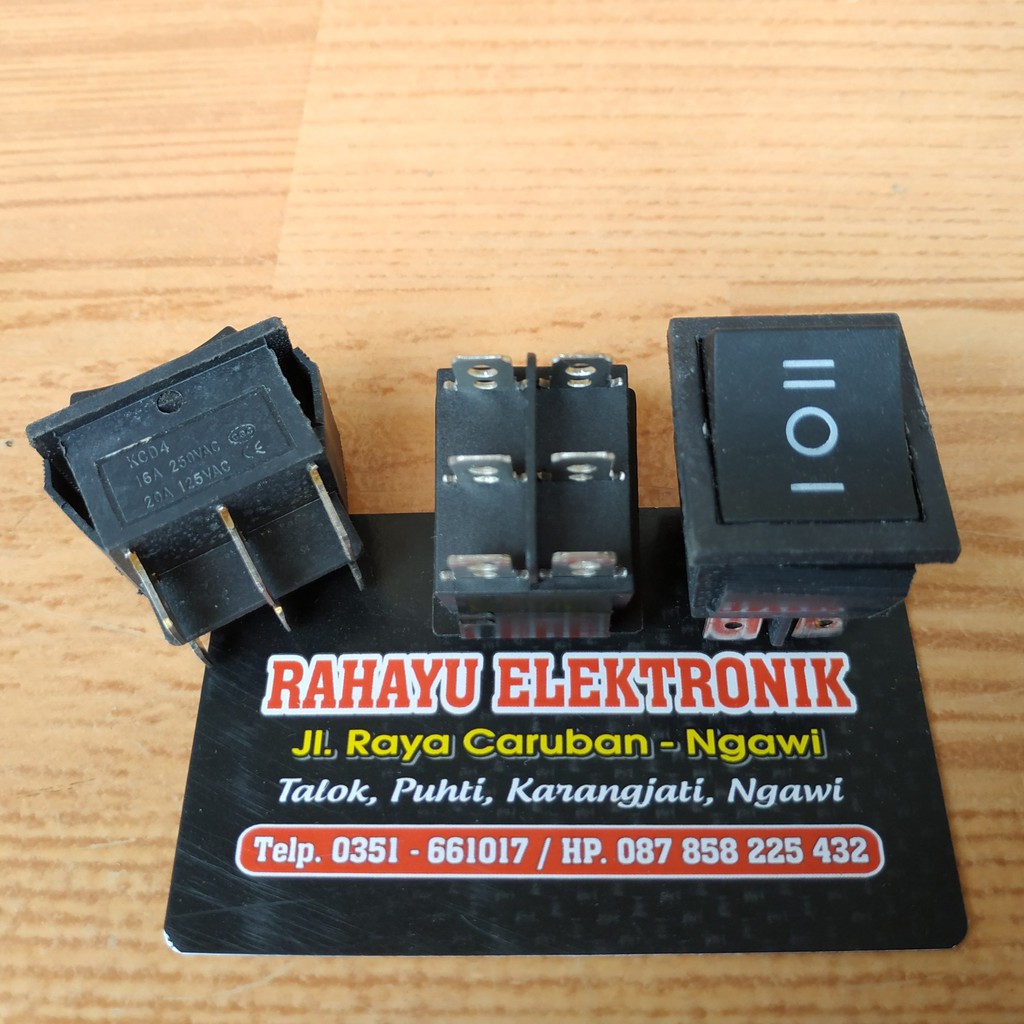 Jual SAKLAR POWER ON OFF ON BESAR TANPA LAMPU 6 PIN | Shopee Indonesia