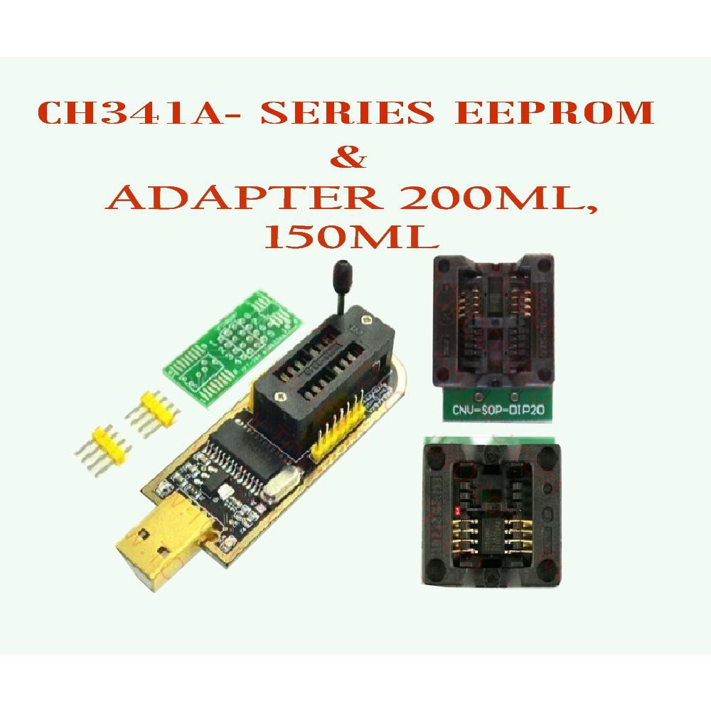 Jual Alat copy & flash ic Eprom CH341A 24 25 Adapter & CD Cara to TV ...