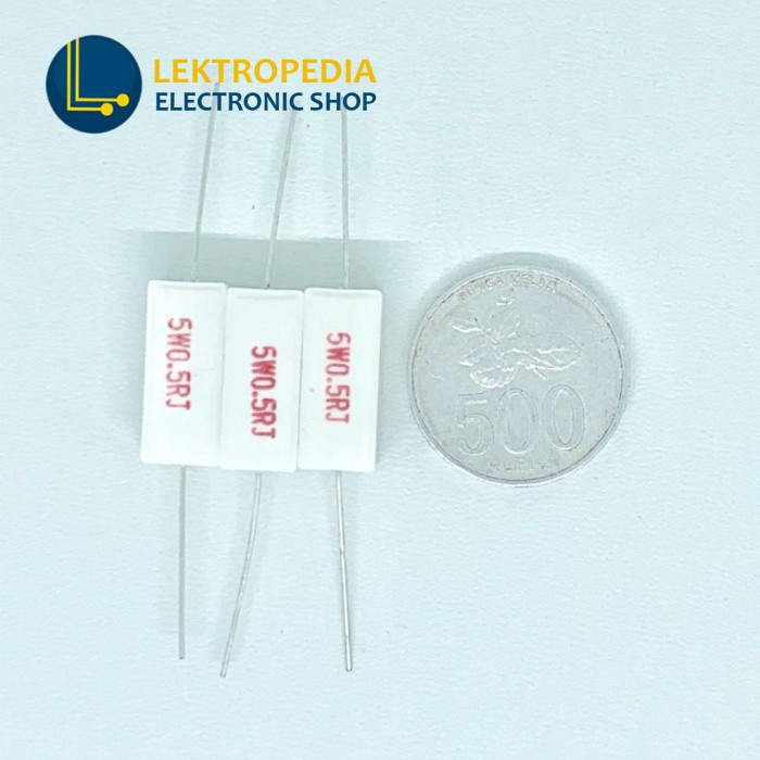 Jual Resistor R5W R 5W 5 watt 5watt semua varian ukuran | Shopee Indonesia