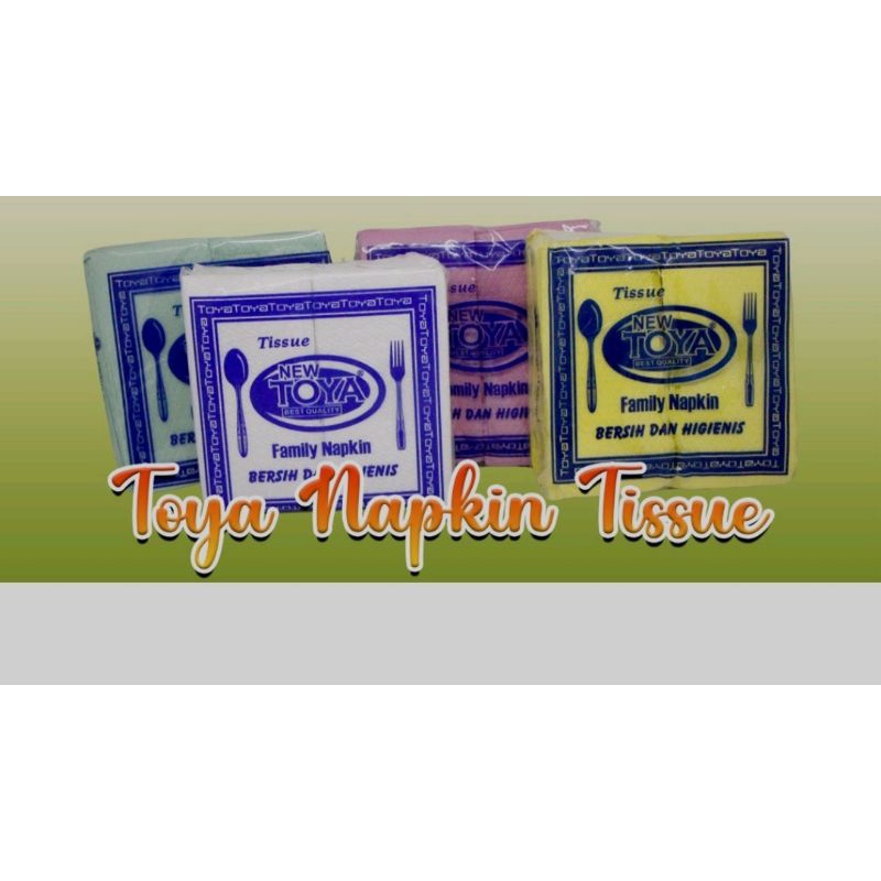 Jual TISSU 55GR TISSUE NAPKIN TISU MAKAN isi 35lembar tidak perlu ...