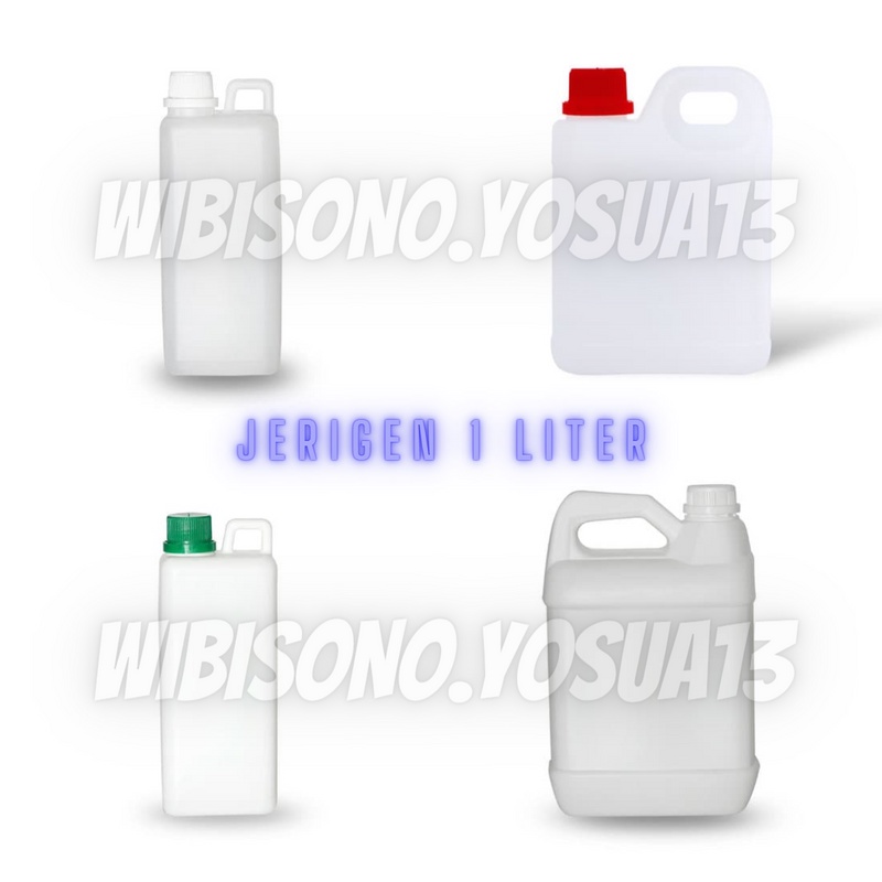 Jual Jerigen Plastik 1 Liter Jerry Can Plastik 1 Liter | Shopee Indonesia
