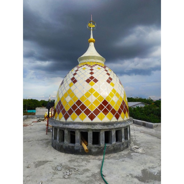 Jual KUBAH MASJID UKURAN BESAR 2 - 2,5 - 3 METER/KUBAH MUSHOLLA/KUBAH ...