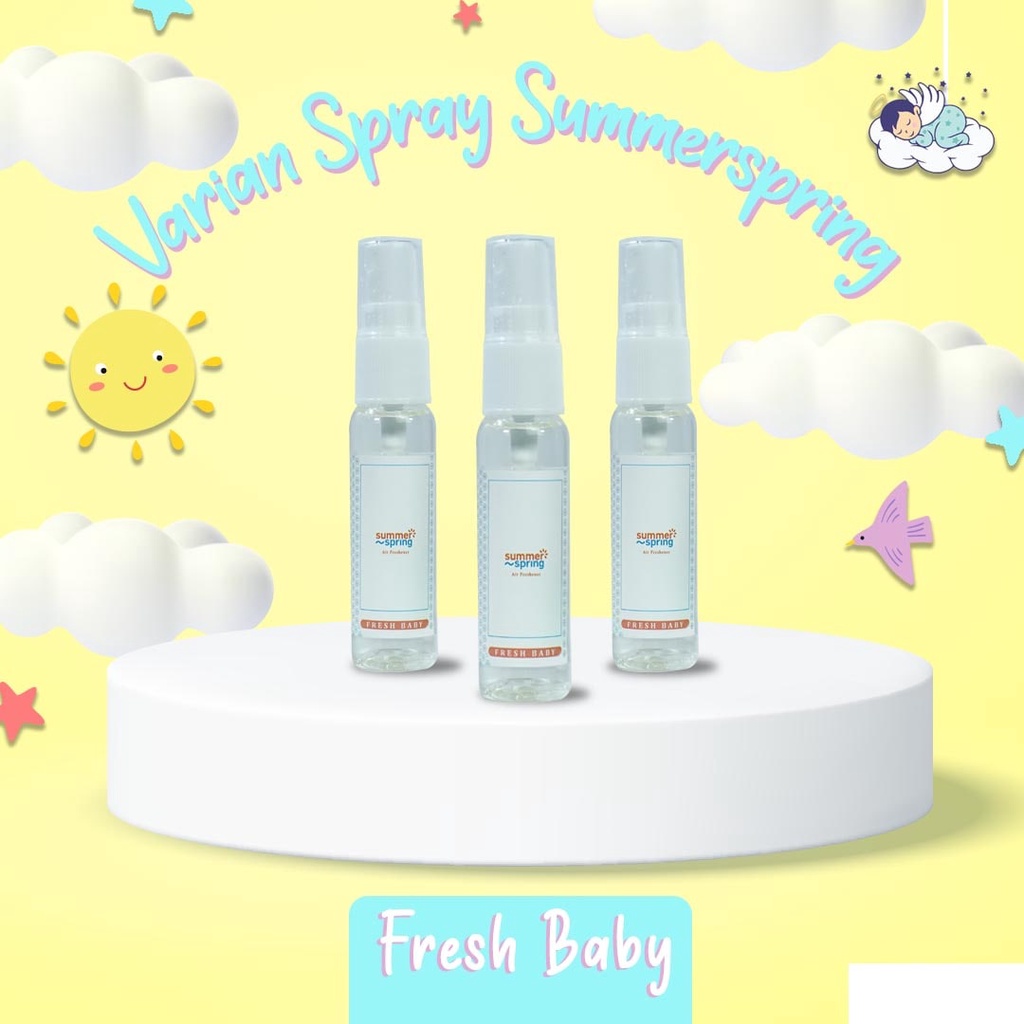 Jual Pengharum Ruangan Spray/Semprot 21 Aroma Unik Summer Spring 30ml ...