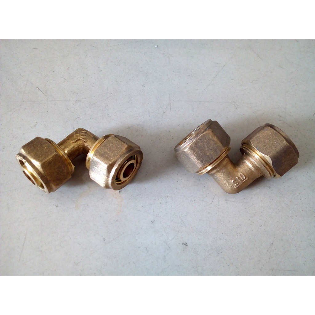 Jual SOKET KUNINGAN L DRAT SAMBUNG 1/2 INCH | Shopee Indonesia