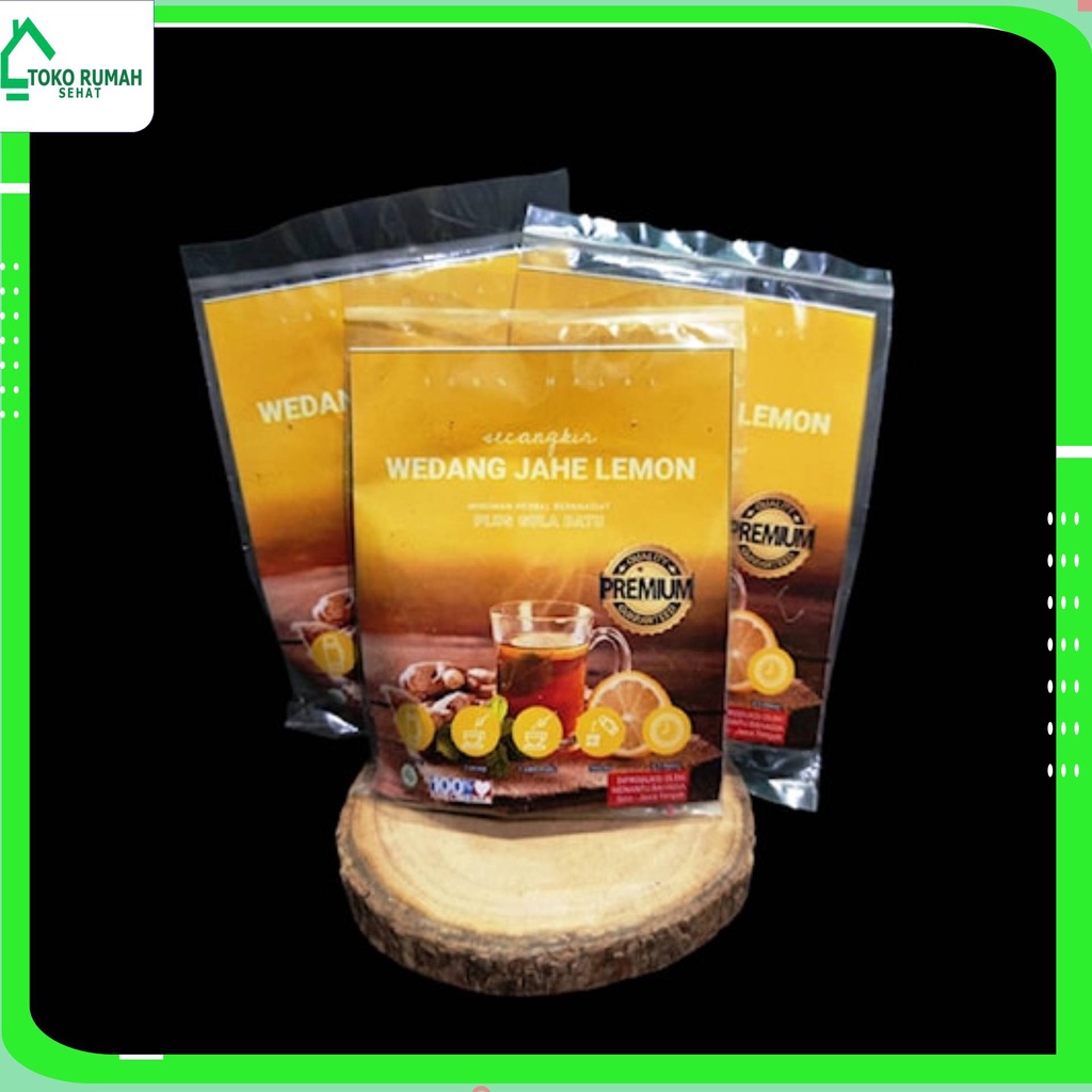 Jual Wedang Jahe Lemon Teh Jahe Lemon Lengkap Dengan Gula Batu