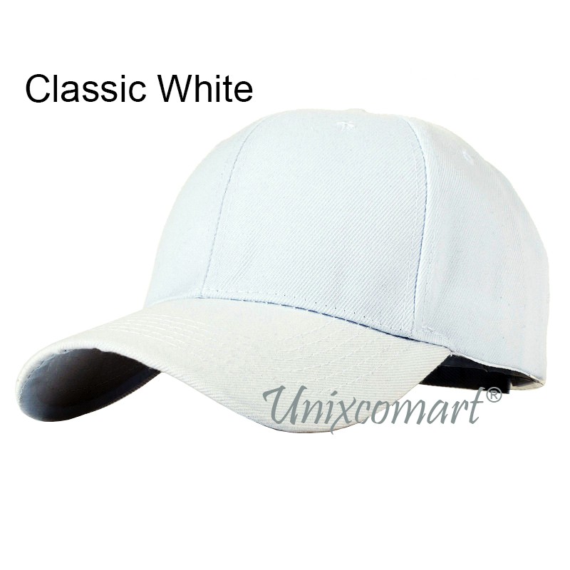 Jual Topi PLAIN BASEBALL Hat Cap Casual Sport Distro Polos Pria Wanita ...