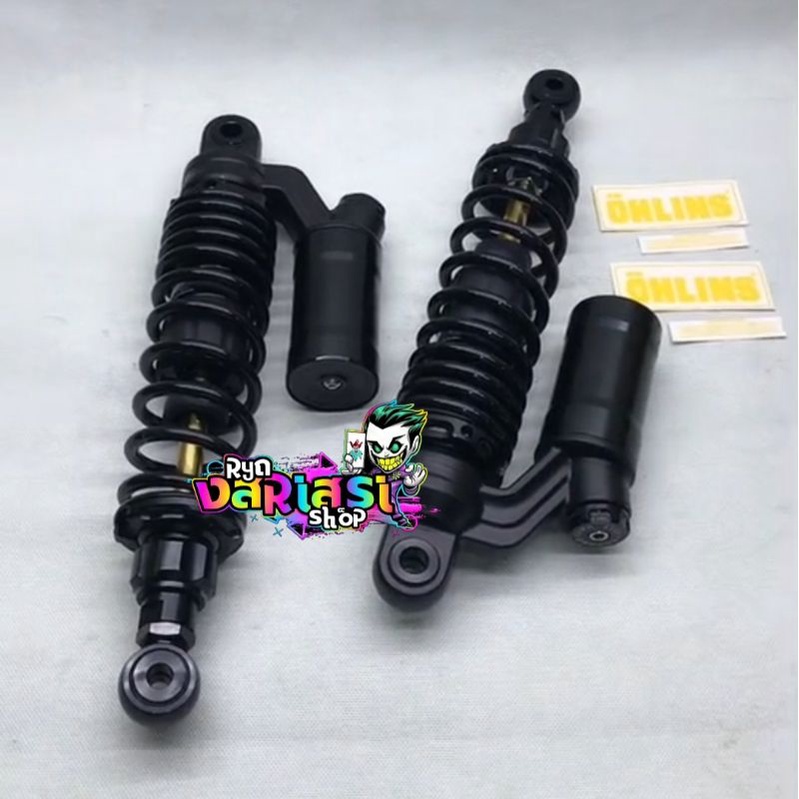 Jual shockbreaker full black tabung Ohlins extreme gold uk 280 320 340 ...