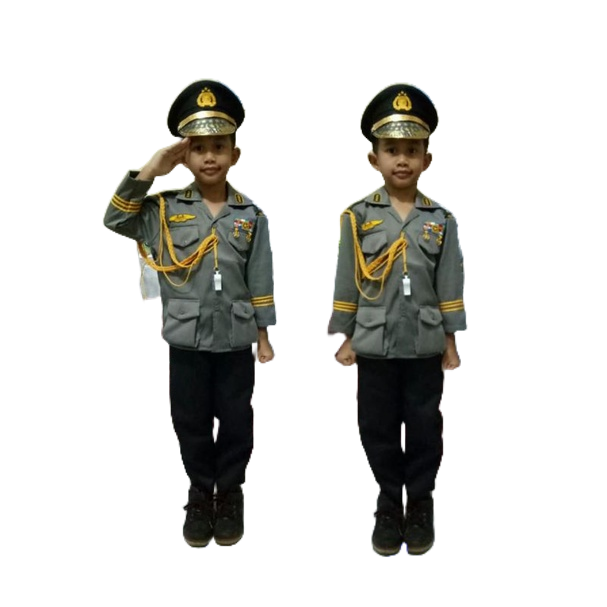 Jual BAJU POLISI JENDRAL/baju carnaval anak anak/baju tentara anak/baju ...