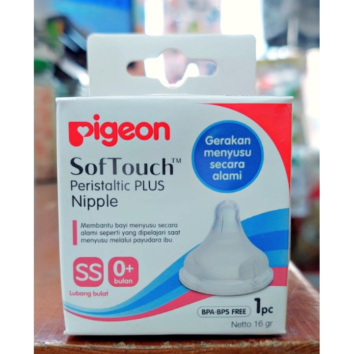 Jual BOTOL SUSU PIGEON WIDE NECK 160ML 240ML DAN NIPPLE PIGEON PERISTALTIC / WIDENECK / BOTOL ...
