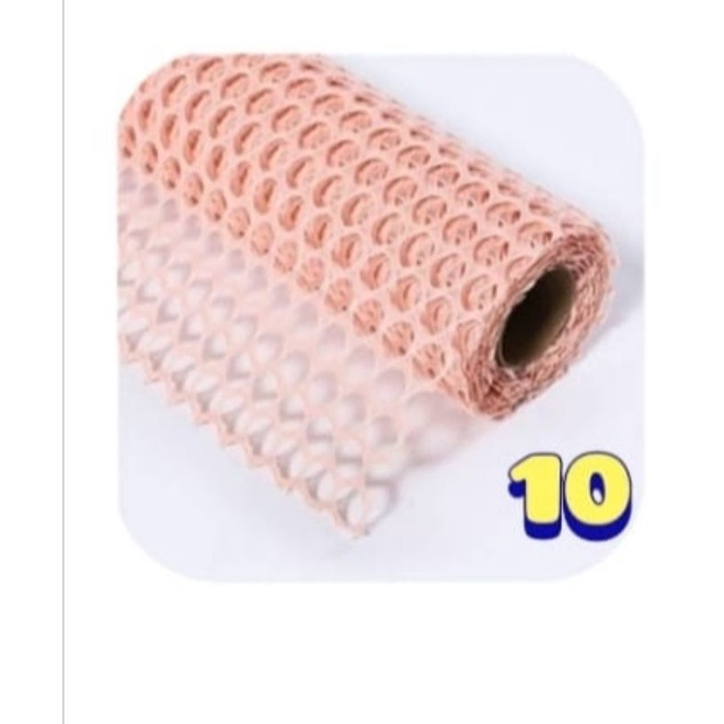 Jual 1 Rol Kertas Buket Bunga Kertas Buket Jaring Kertas Bouquet Korean ...