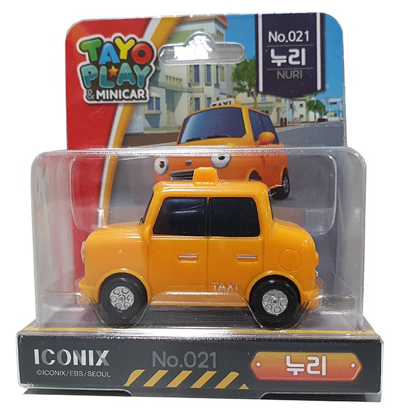 Jual Iconix Tayo The Little Bus Mini Friends Nuri TYT 120034 Mainan Bus ...