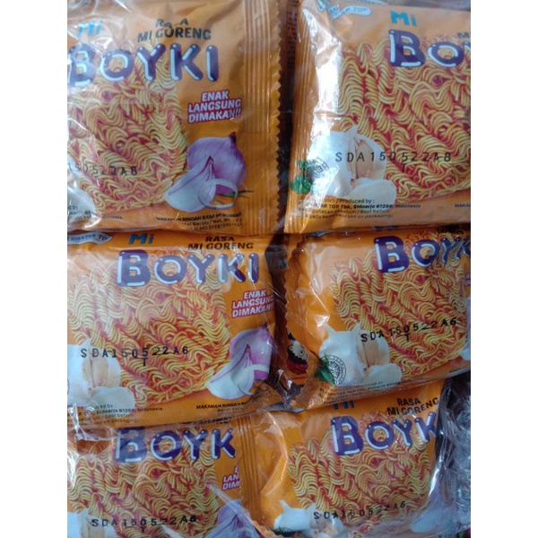 Jual Mi Boyki rasa mie goreng sambal goreng boiki enak snack jadul 20 ...