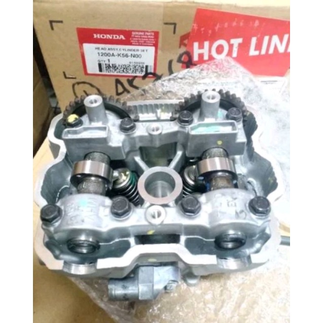 Jual 1200A-K56-N00 HGP AHM 100% ORIGINAL CYLINDER HEAD ASSY CBR 150R ...