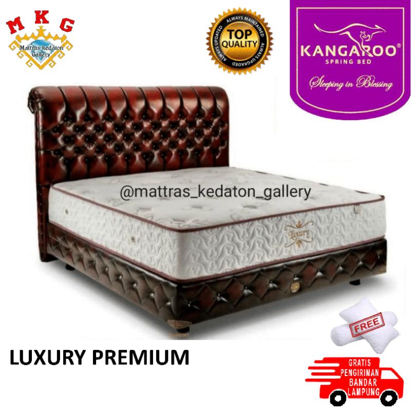 Jual Kangaroo Springbed Luxury Premium - Kasur Springbed Matras Full ...