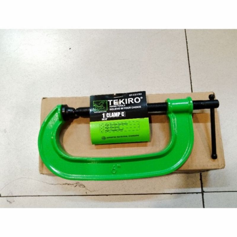 Jual Tekiro clamp C 6" inch /catok /clamp penjepit 6in | Shopee Indonesia